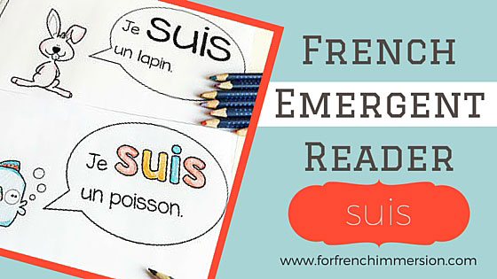 French Emergent Readers: verbs - For French Immersion